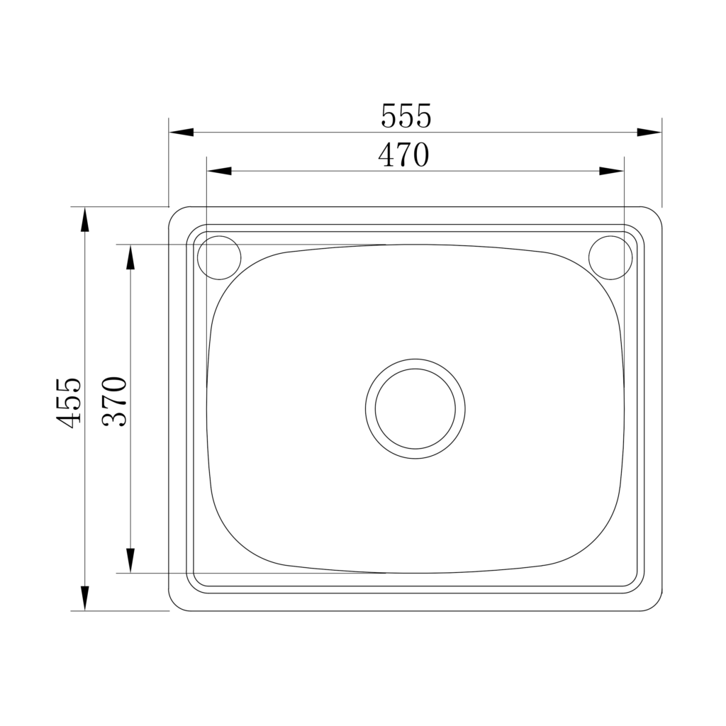 Sofia 555x455x220 mm Insert Laundry Trough - 38 Litre in Melbourne ...