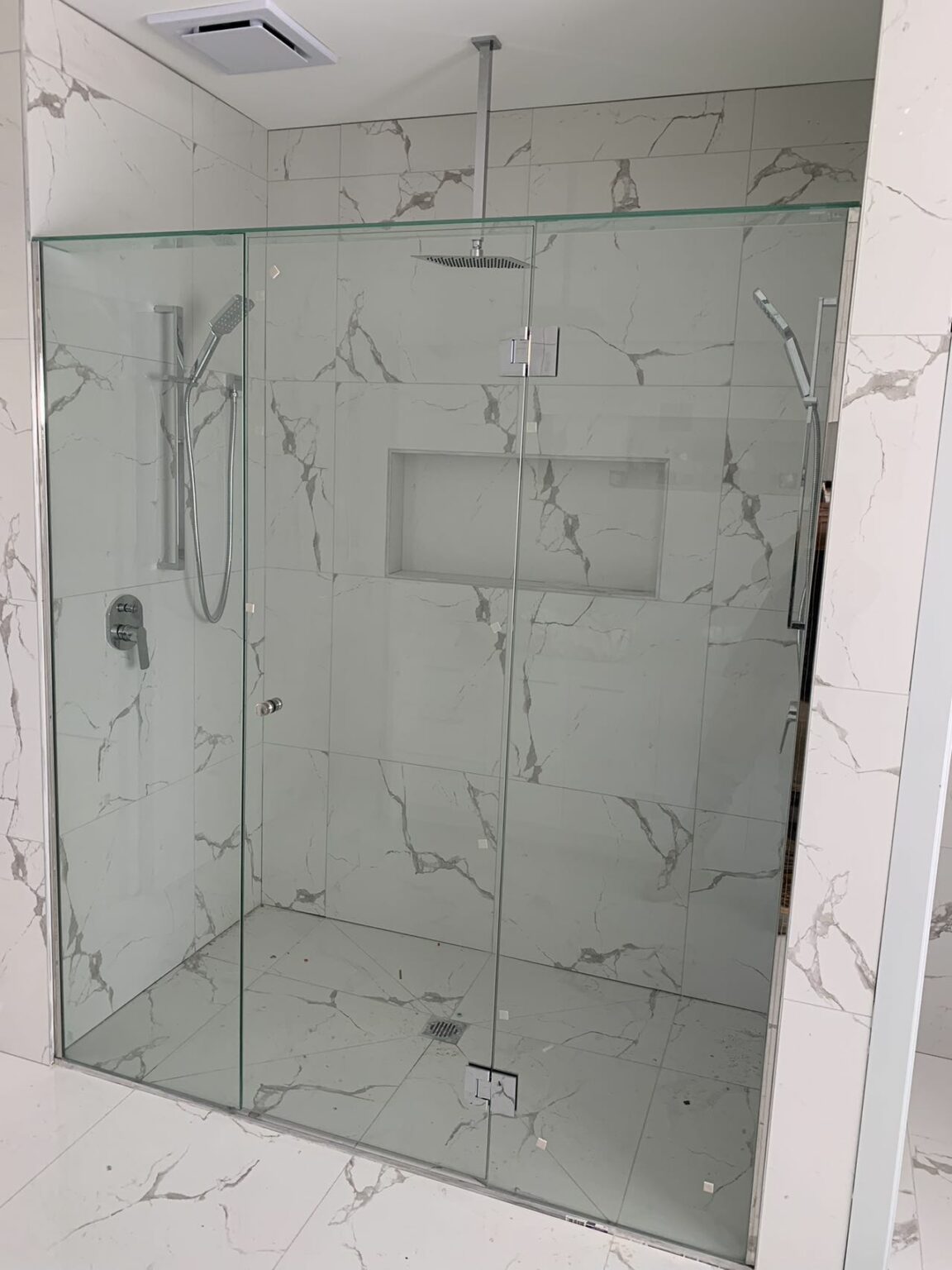 Pivot Door Frameless GEM B Front Panel Only Shower Screen in Melbourne ...